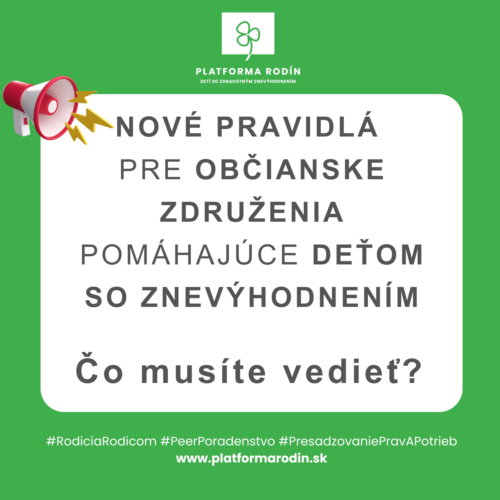 Nové povinnosti aj pre občianske združenia založené pre deti so ...